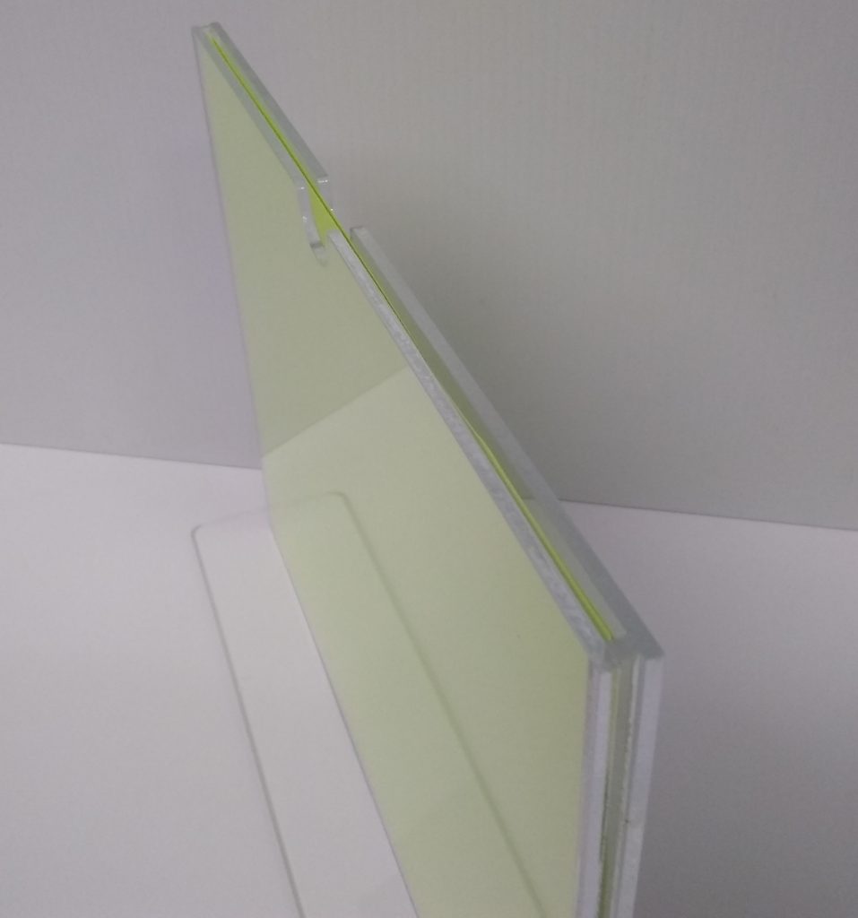 8.5 x 11 acrylic pocket sign holder